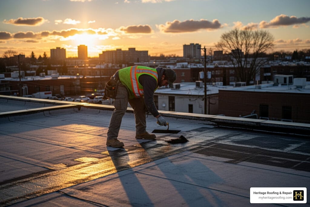 The Flat-Out Best Ways to Repair Your Roof - Heritage Roofing & Repair